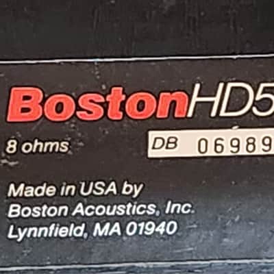 Boston Acoustics Boston Acoustics HD5 are compact, two-way | Reverb