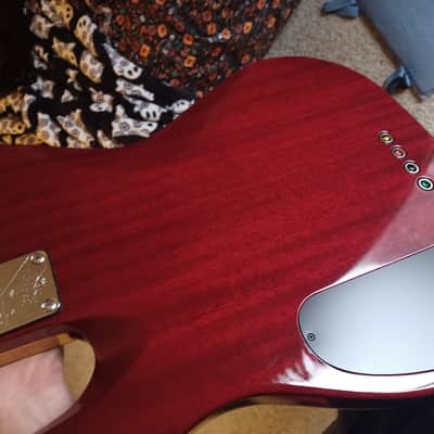 USA CS Schecter Baron - Trans red | Reverb