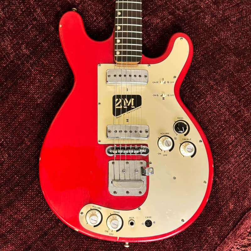Swiss 2M Electric Guitar - Built in Preamp - Metal Pickguard | Reverb