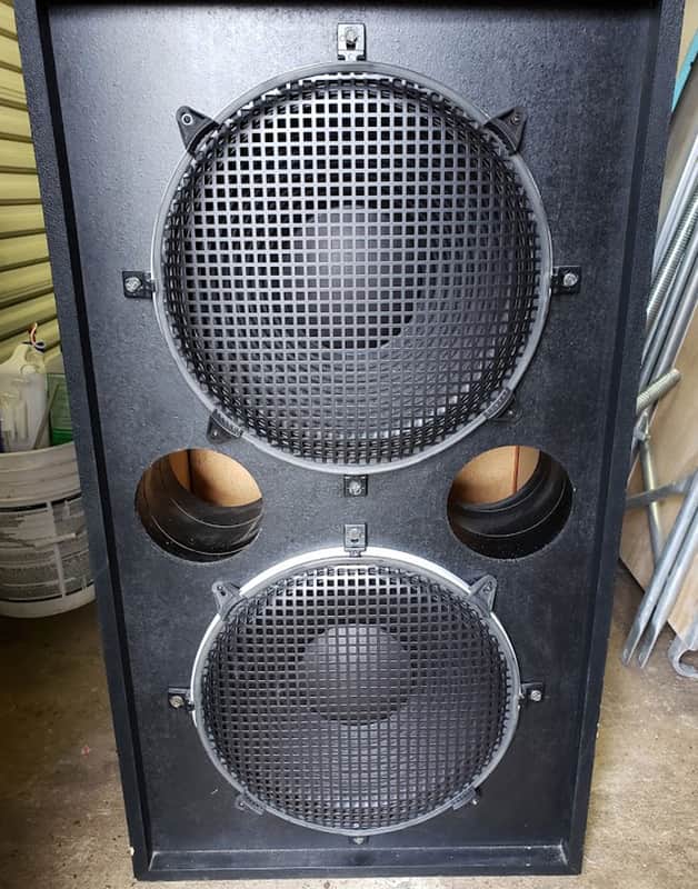EV ELECTRO VOICE Model TL606DW DUAL 15" BASS SPEAKER CABINET | Reverb
