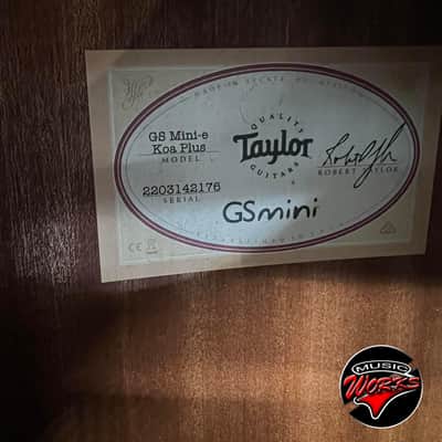 Taylor Gs Mini E Koa Plus | Reverb