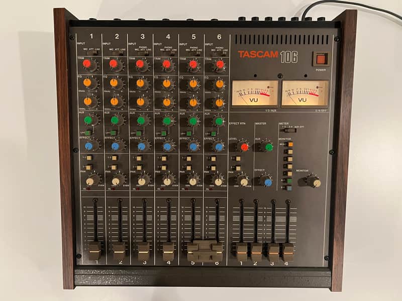 TASCAM M-106 Analog Mixer - Near Mint | Reverb