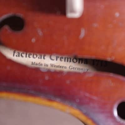 Used Copy of Antonius Stradivarius Faciebat Cremona 1713 3/4 | Reverb
