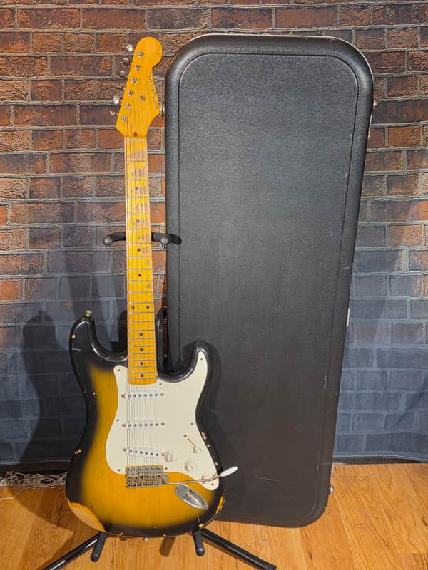 Nash S-57 2-Color Sunburst w/ OHSC, Lollar Pickups & Boat | Reverb