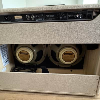 Fender Tone Master Twin Reverb Blonde 2x12 Combo w/ | Reverb