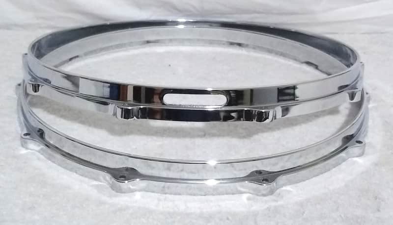 UNMARKED ALUMINUM SNARE DRUM HOOPS SET (1 Batter/1 Snare | Reverb