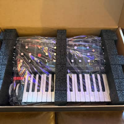 Moog Grandmother Dark 32-Key Semi-Modular Analog Synthesizer | Reverb