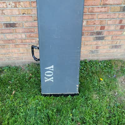 1960's Selmer Rectangular Case Grey Tolex With Blue Interior | Reverb