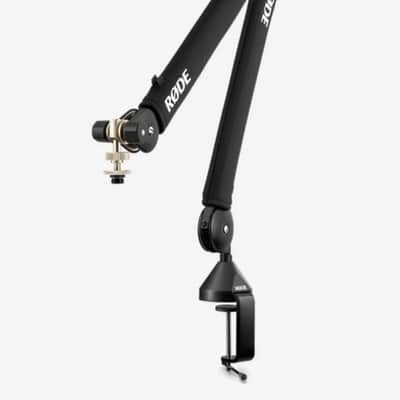Rode PodMic Dynamic Broadcast Microphone and Boom Arm, and | Reverb