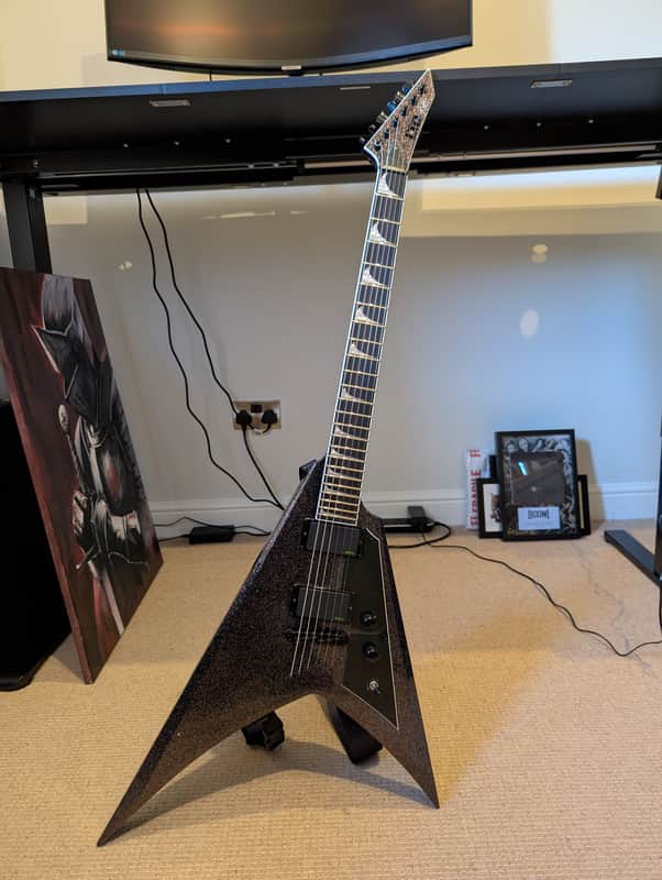 ESP LTD ESP LTD KHV Kirk Hammett 2025 - Black sparkle | Reverb UK