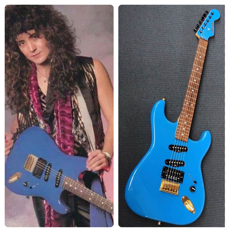 Jake E Lee - Blue Burst Fernandes ST-65JL MIJ 80'S RARE | Reverb