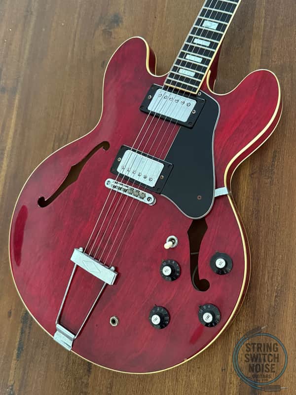 Greco SA-550, Hollow Body Guitar, 1975, Cherry Red, | Reverb Canada