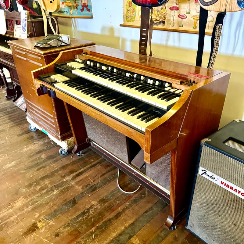 Hammond A-100 with Leslie 145 c 1955- 1974 Mahogany | Reverb Canada