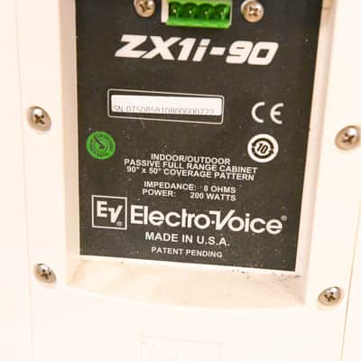 Electro-Voice (EV) ZX1i-90 8" 2-Way 200W Passive Loudspeaker | Reverb