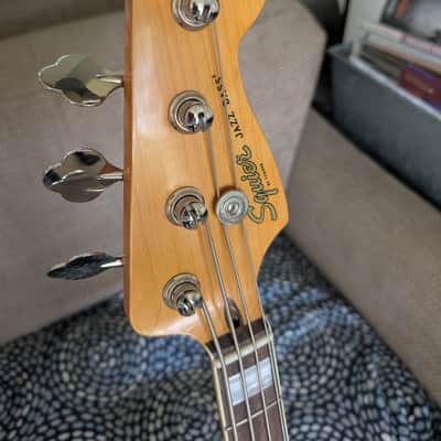 Squier Classic Vibe 60's Custom Jazz Bass Neck - Loaded Neck | Reverb