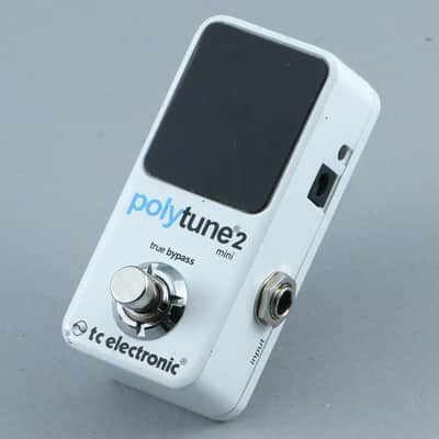 TC Electronic Polytune 2 Mini Tuner Guitar Effects Pedal | Reverb