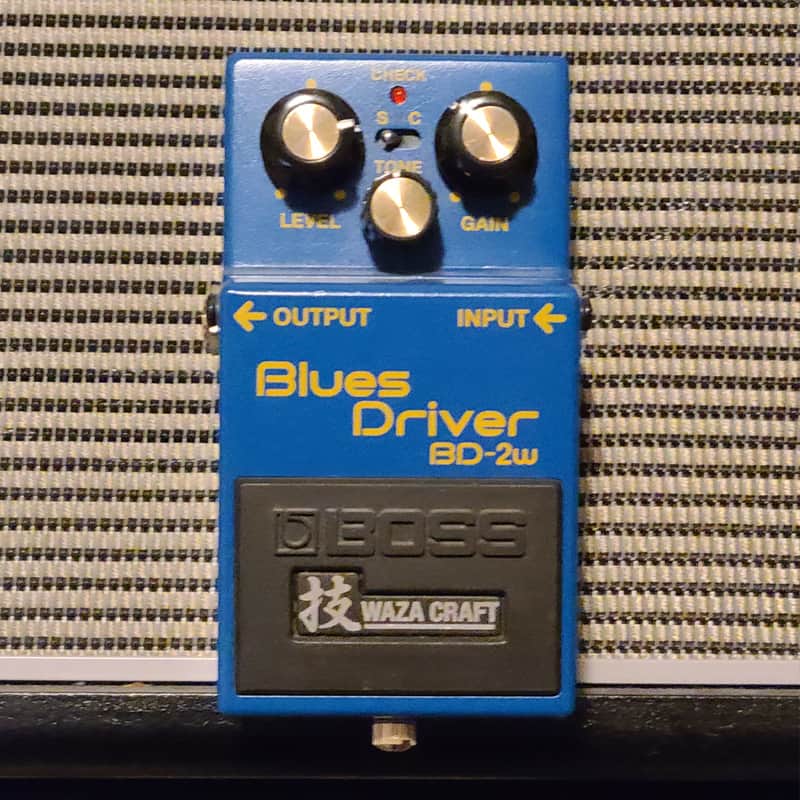 Boss BD-2W Blues Driver Waza Craft 2015 - Present - Blue | Reverb