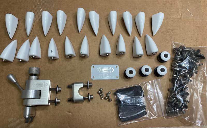 O.C.D.P USA White Gloss Powder Coated Hardware 2000’s - White | Reverb