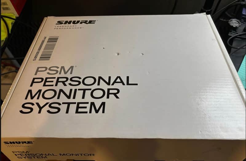 Shure PSM 300 Personal Monitor System with P3R Body Pack | Reverb
