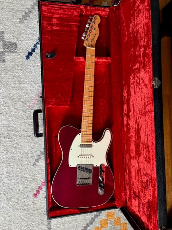 Fender American Deluxe Telecaster (3-Pickup) with Maple | Reverb