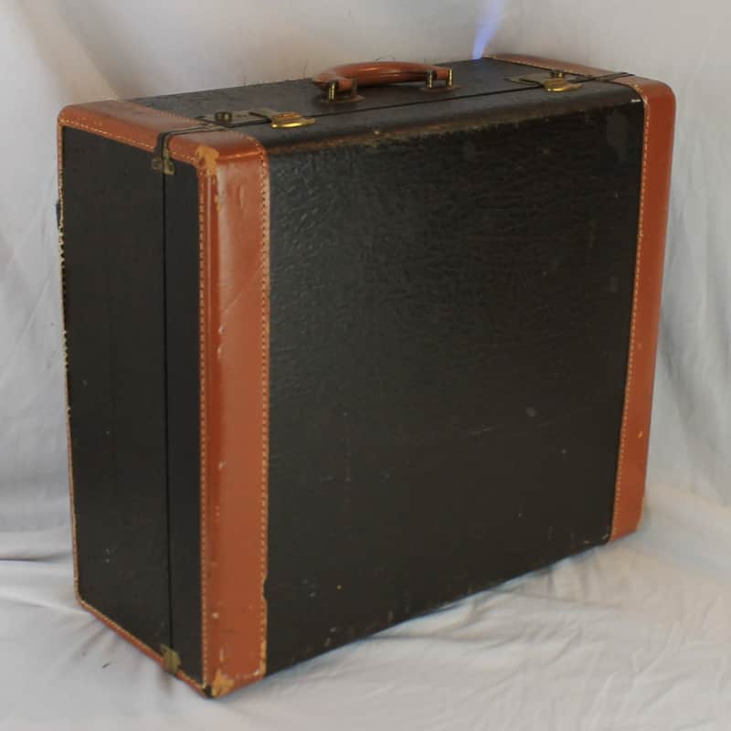 Black Italian Hard Case 19.75" x 17" x 9" (50cm x 43.25cm x | Reverb