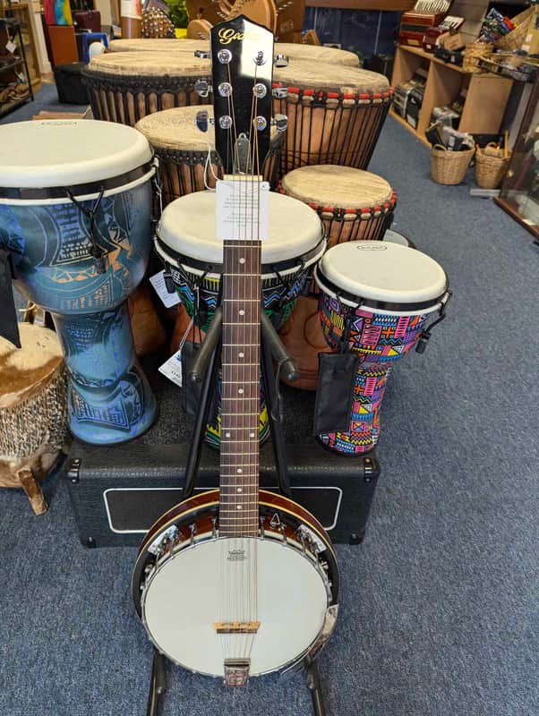 Godman Left-Handed 6-string Banjo-Guitar | Reverb