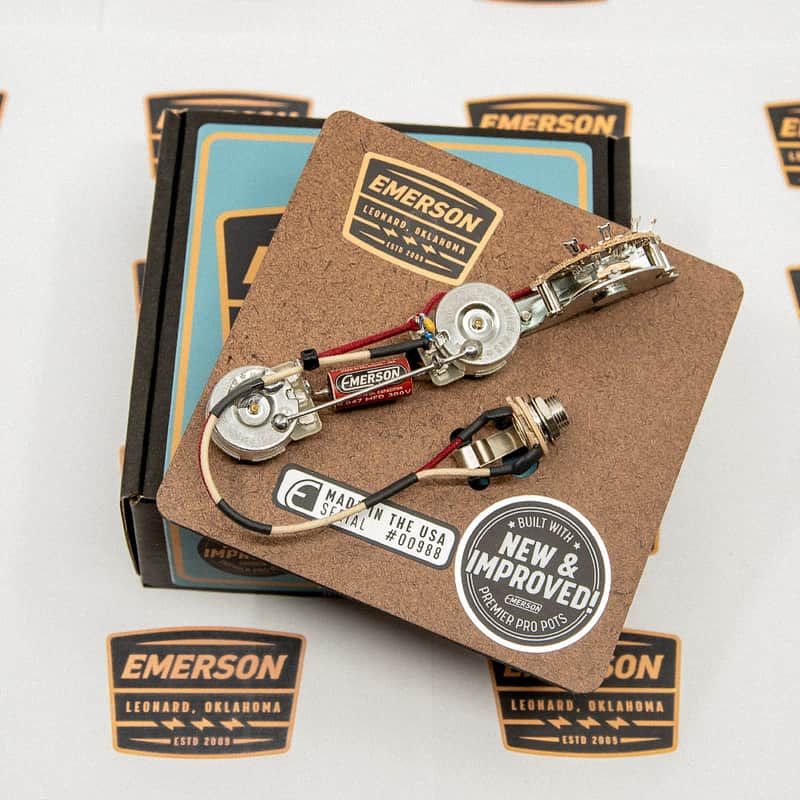 Emerson Custom Premier Tele 5-Way 250k Nashville Prewired Kit | Reverb