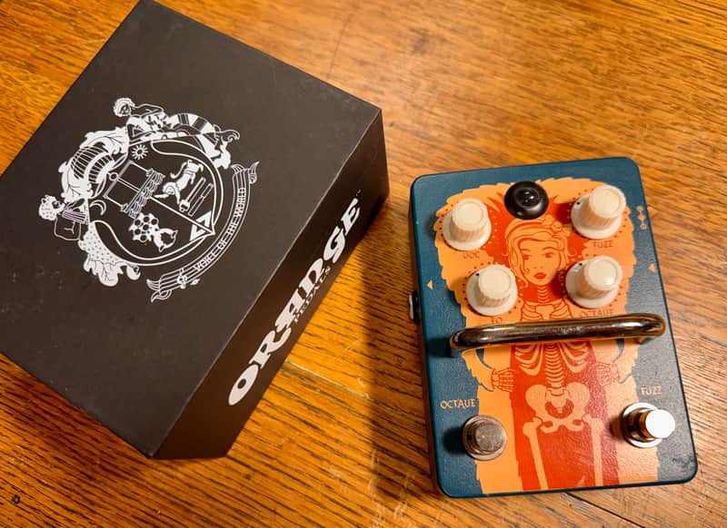 Orange Fur Coat Fuzz / Octave 2010s - Graphic | Reverb