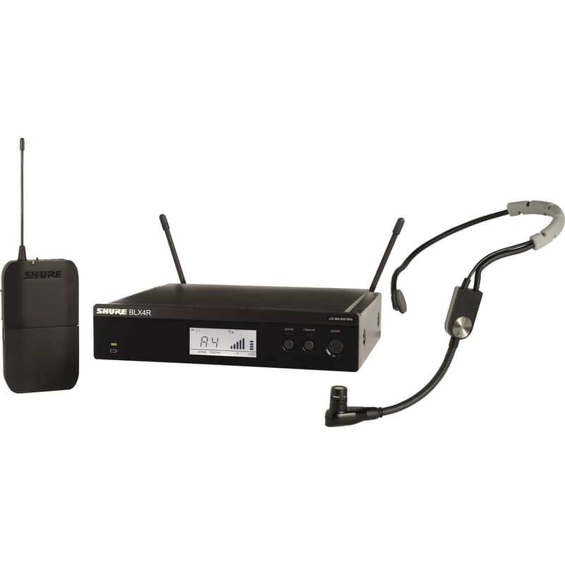 Shure BLX14R/SM35 Rack-Mount Headset Wireless System, H11 | Reverb