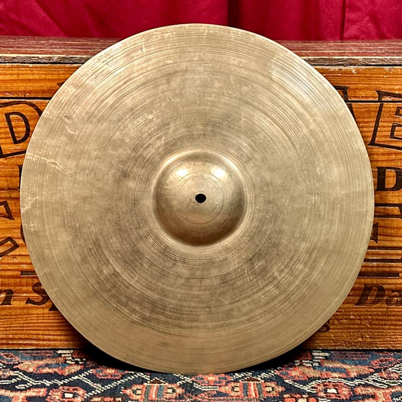 14" K. Zildjian Constantinople 1910s-1920s Trap Ride Cymbal | Reverb