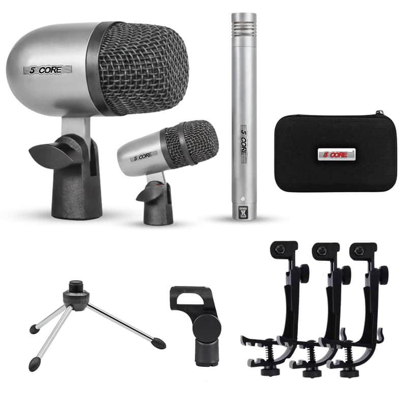 5 Core Conga Mic Snare Tom Set Professional XLR Cardioid | Reverb