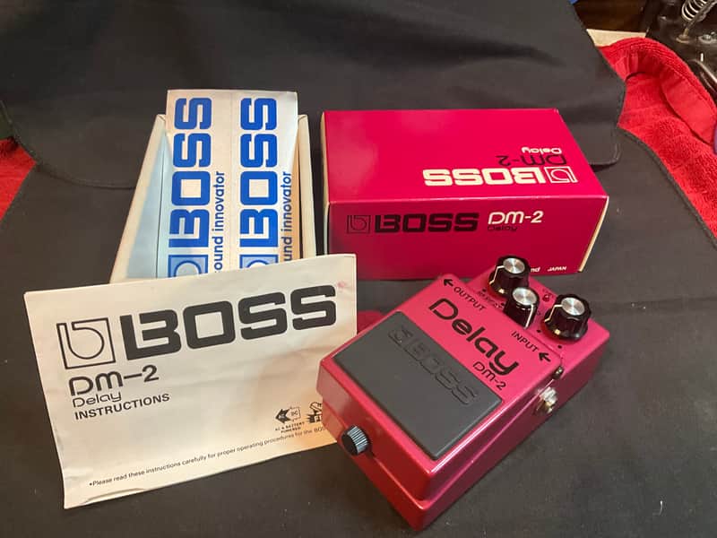 Boss DM-2 Delay (Black Label) 1981 - 1984 - Pink | Reverb