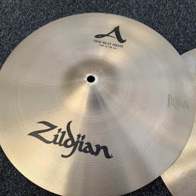 Zildjian 14 inch A Zildjian New Beat Hi-hat Cymbals | Reverb