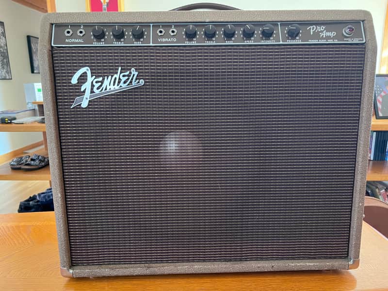 Fender Pro 1962 - Brown Face | Reverb