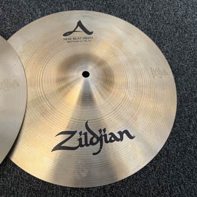 Zildjian 14 inch A Zildjian New Beat Hi-hat Cymbals | Reverb