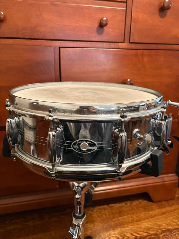 Slingerland Rare “Buddy Rich” TDR 5x14" 10-Lug Chrome Over | Reverb