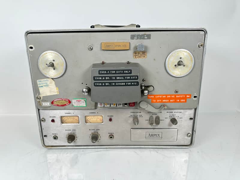 Vintage 1963 Ampex PR-10 Reel to Reel Tape Recorder | Reverb Australia