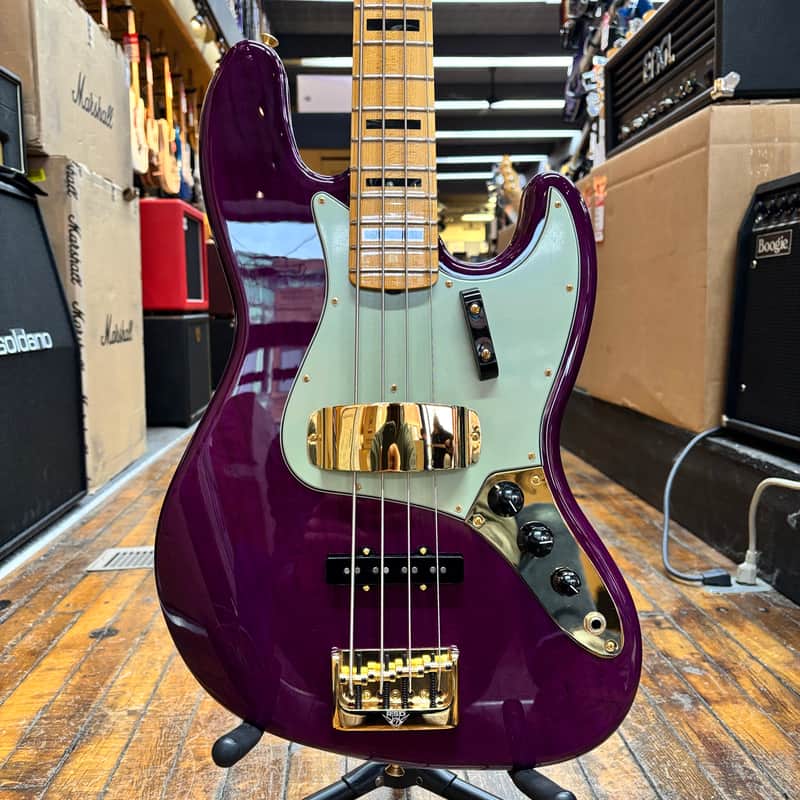 Fender Custom Shop American Custom Jazz Bass NOS Transparent | Reverb