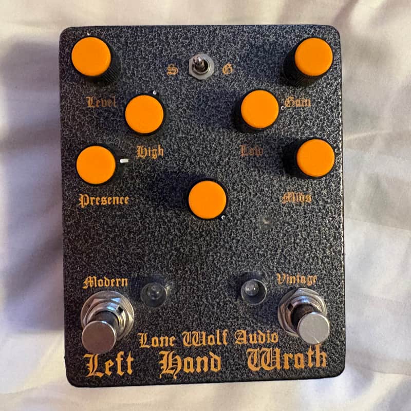Lone Wolf Audio Left Hand Wrath Distortion 2010s - Black | Reverb