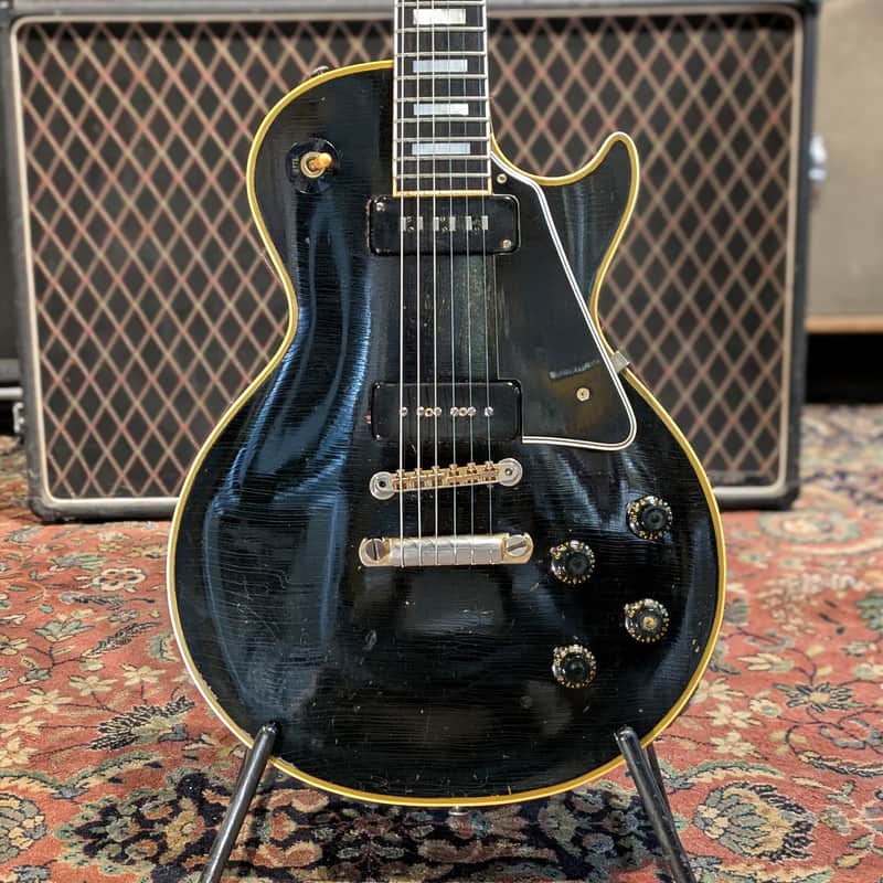 1956 Gibson Les Paul Custom Black Beauty | Reverb