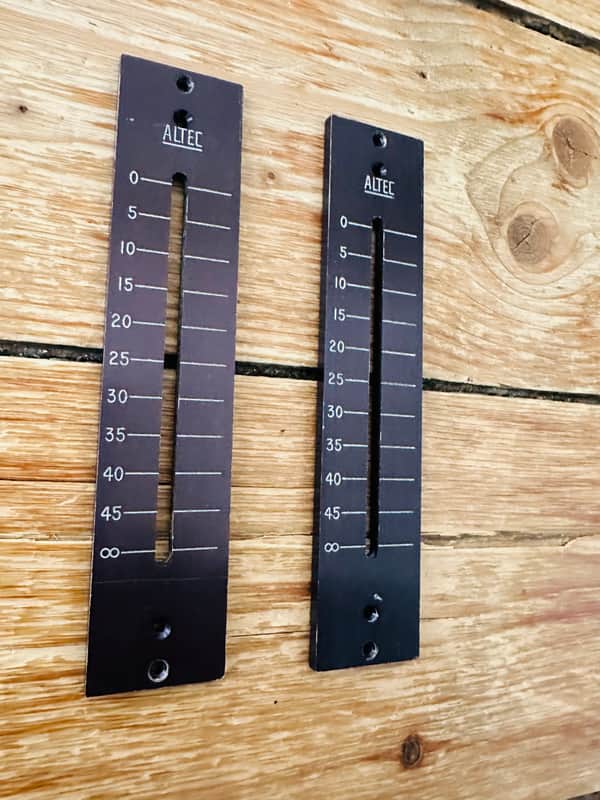 Altec Fader plates (pair) | Reverb Australia