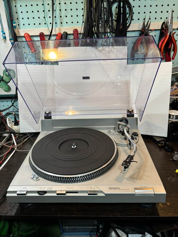Technics SL-D5 Fully Automatic Direct Drive Turntable silver | Reverb