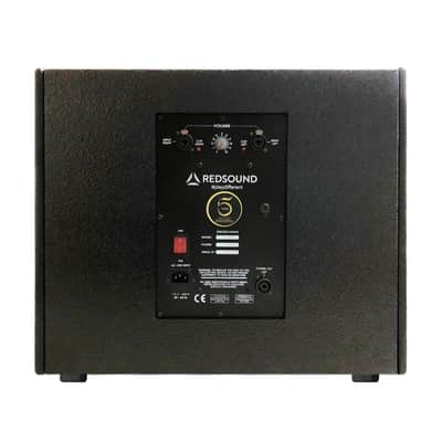 RED SOUND LG12-SE GR/FR Active Speaker Cabinet Black | Reverb