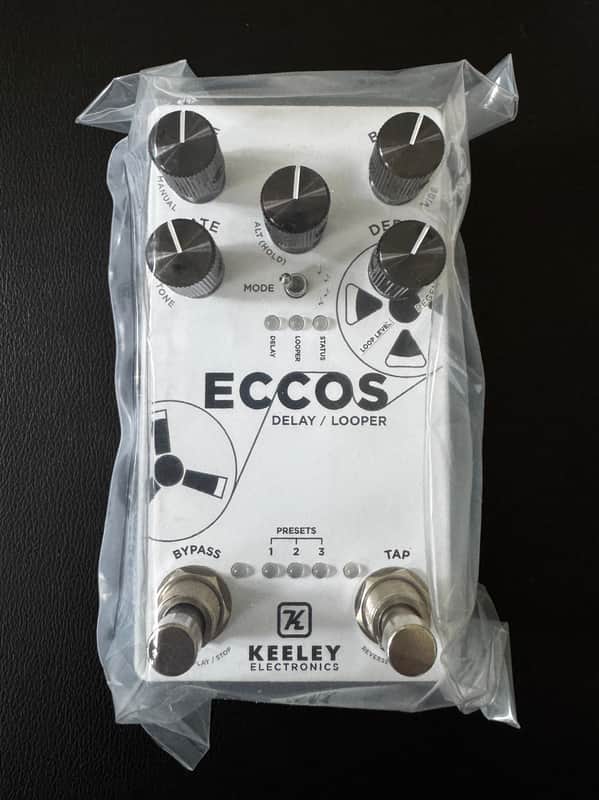 Keeley ECCOS Neo-Vintage Tape Delay 2019 - Present - White | Reverb