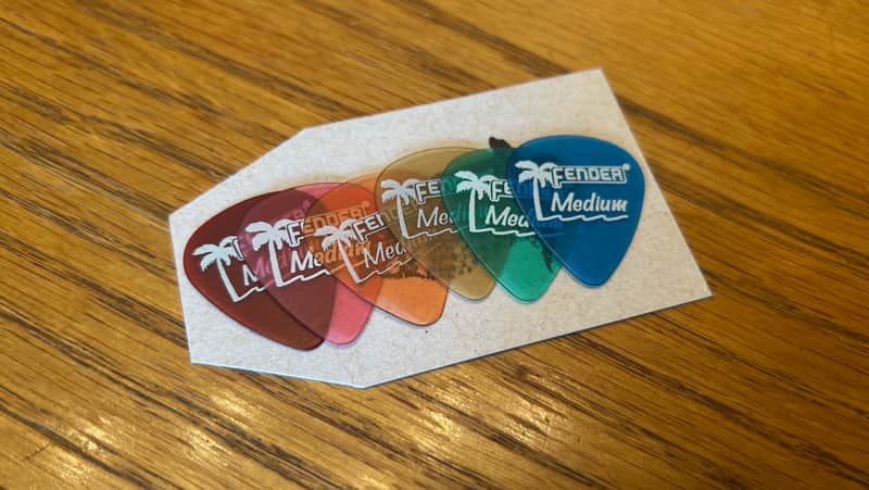 Fender California Series California Clears Picks Lot Late | Reverb