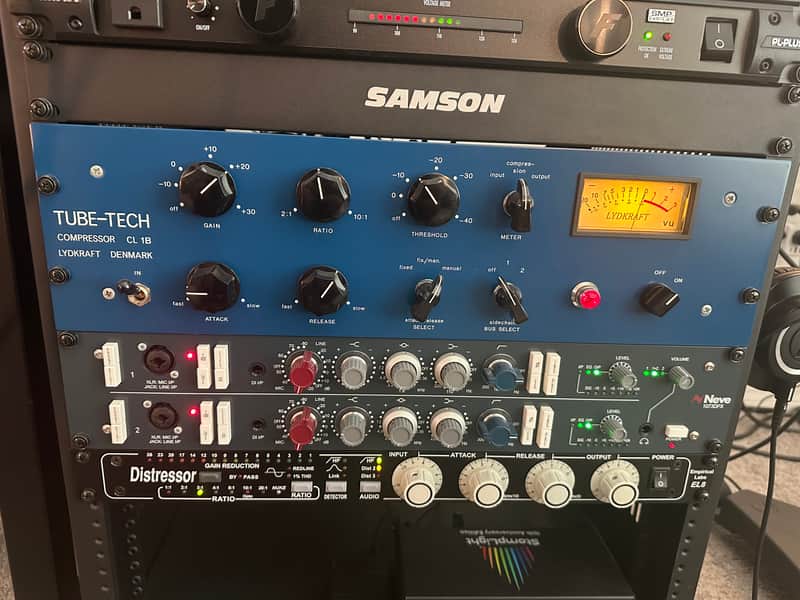 Tube-Tech CL 1B Mono Opto Compressor 2010s - Blue | Reverb