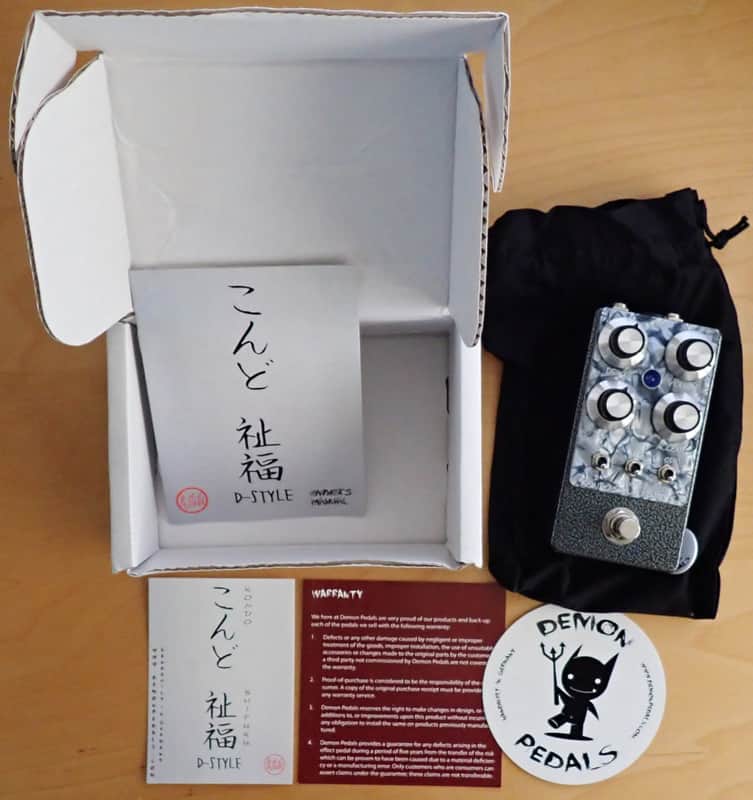 Demon Pedals Kondo Shifuku 2020 Handbuilt Dumble Style OD | Reverb UK