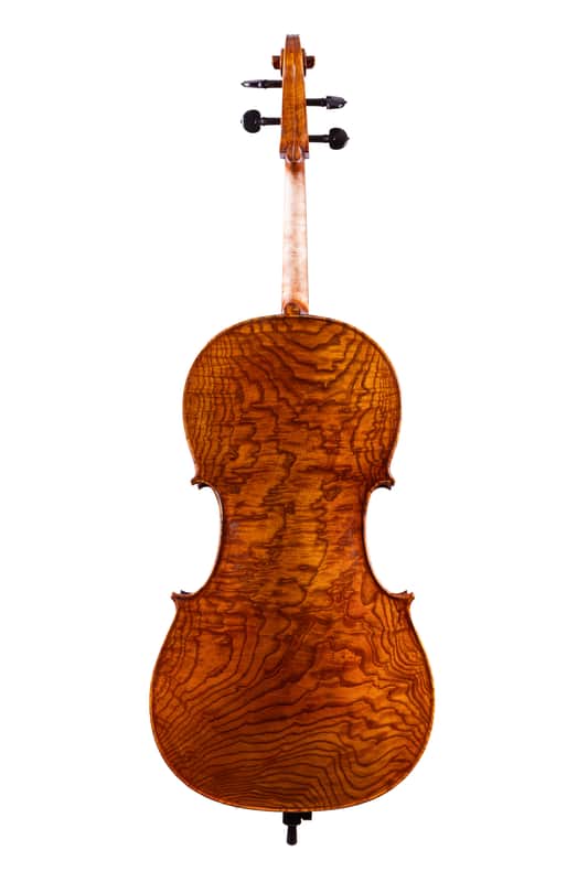 Great 1 Piece Stradivari Cello 4/4 – Hand-Made in Romania | Reverb