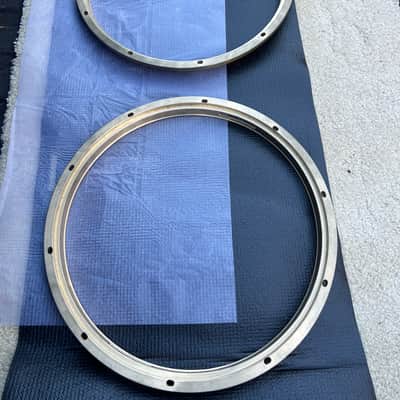 Tama Style Bell Brass hoops (Duluth/Cast Bronze) 10 lug snare | Reverb