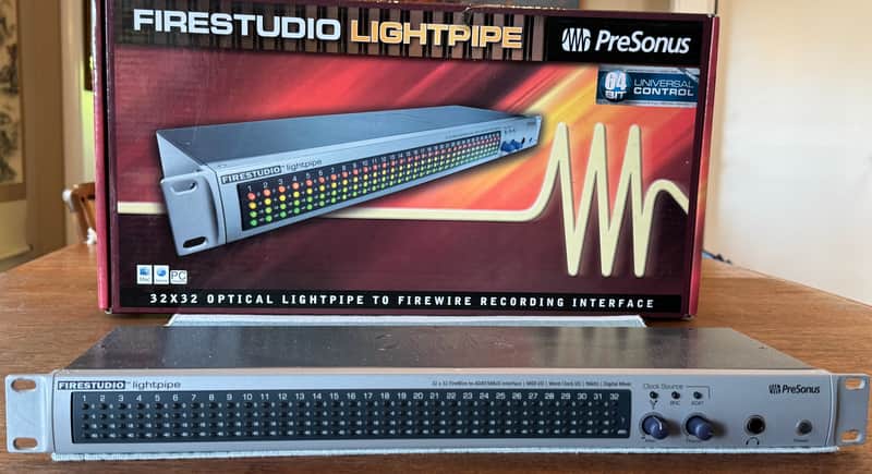 PreSonus FireStudio Lightpipe 32x32 ADAT to FireWire | Reverb